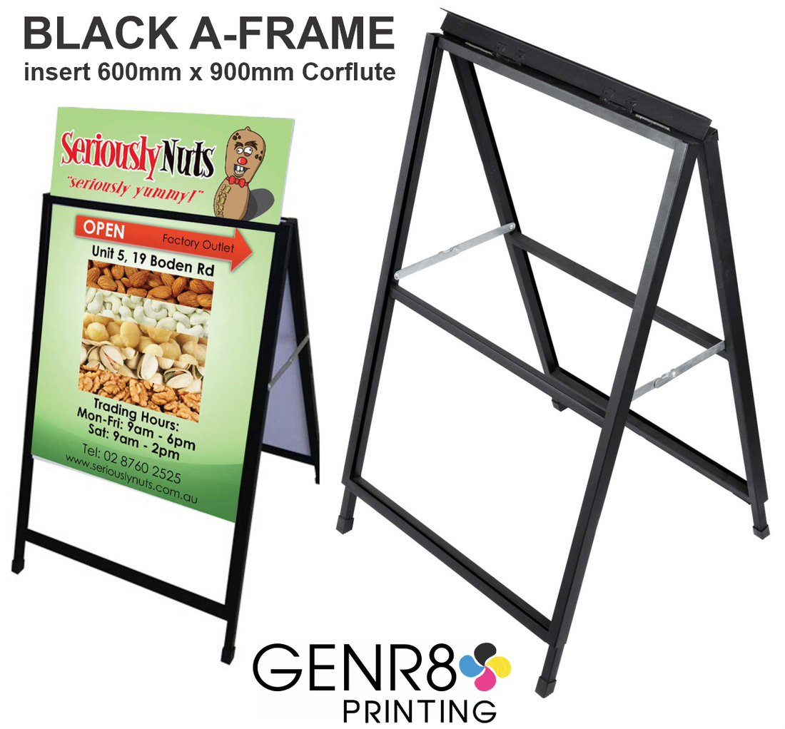 A-Frame Insertable Corflute – GENR8printing